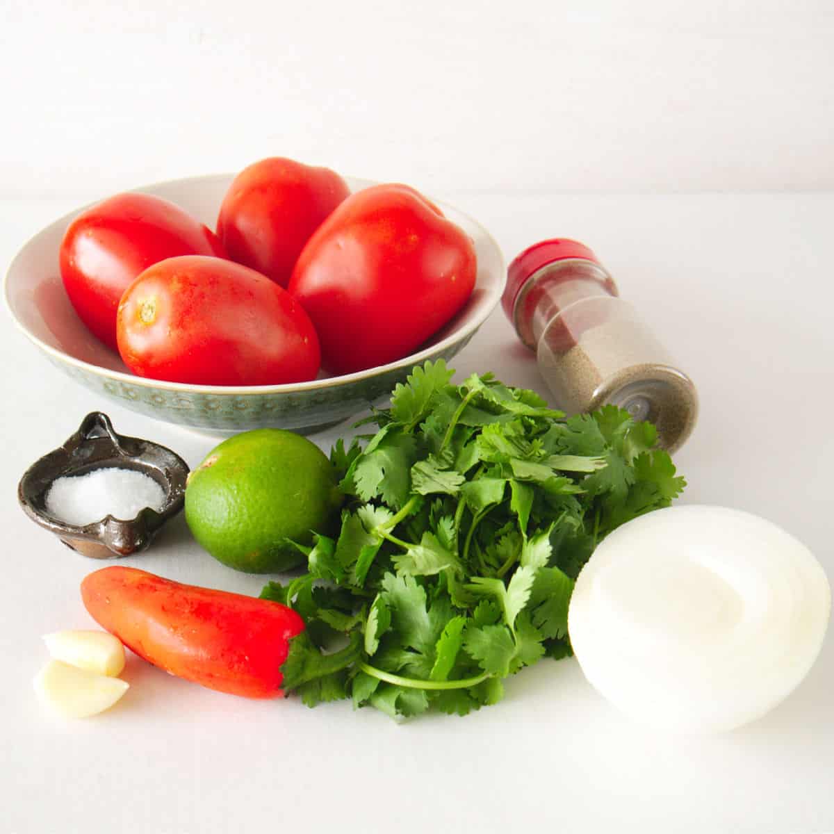 Easy Fresh Tomato Salsa in the Blender - Everyday Southwest